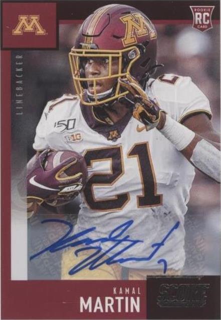 2020 Score - Rookies Kamal Martin #347 Signatures (AU, RC) for sale ...