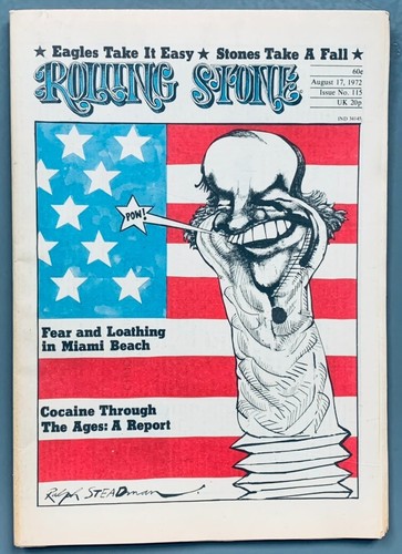 HUNTER THOMPSON Fear and Loating in Miami ROLLING STONE MAGAZINE 1972 ...