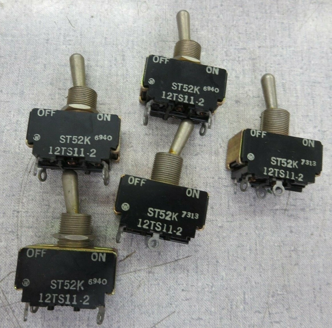 Micro Switch ST52K 12TS11-2 Micro Switches (Lot of 5) | eBay