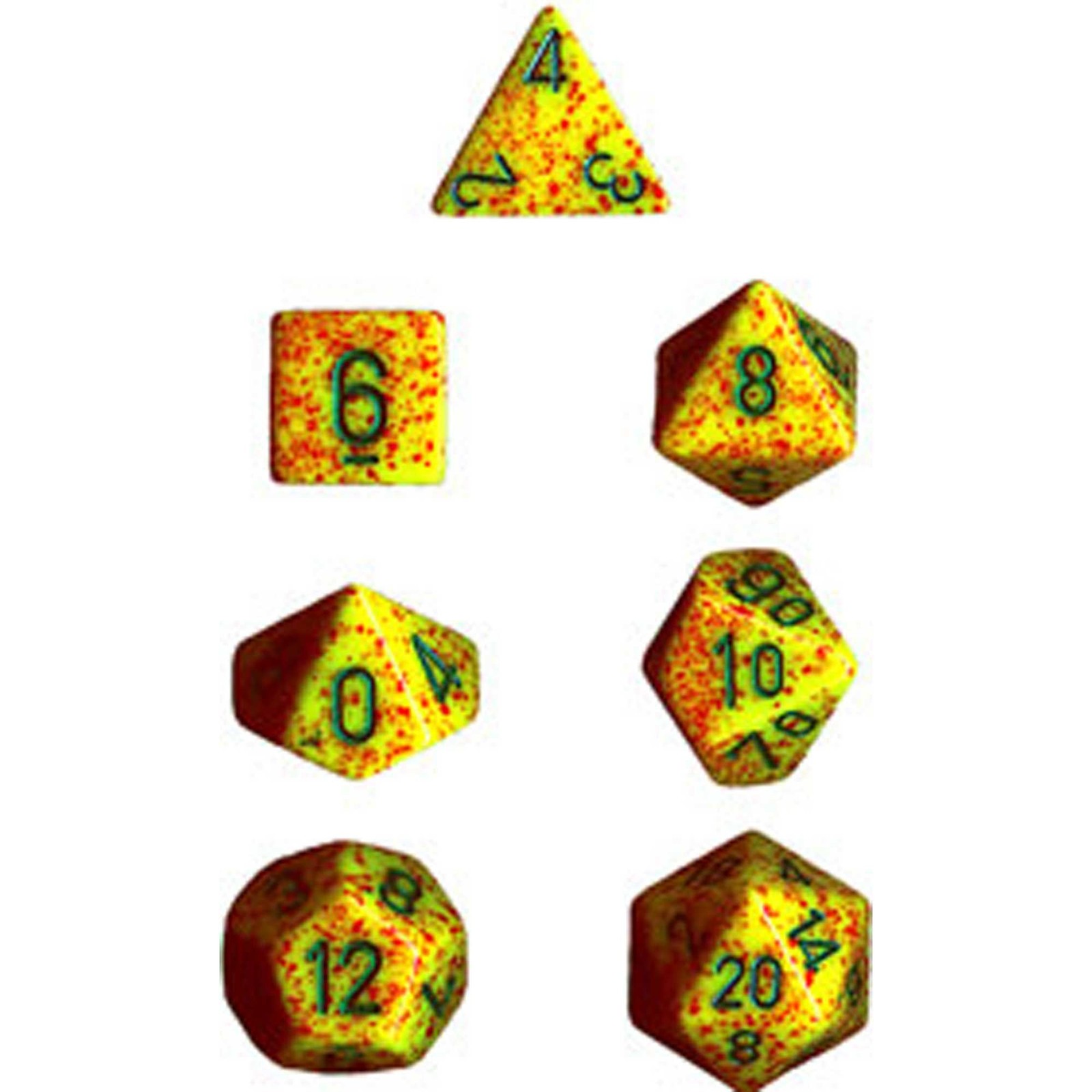 Polyhedral Dice: Speckled - Lotus (7) | eBay