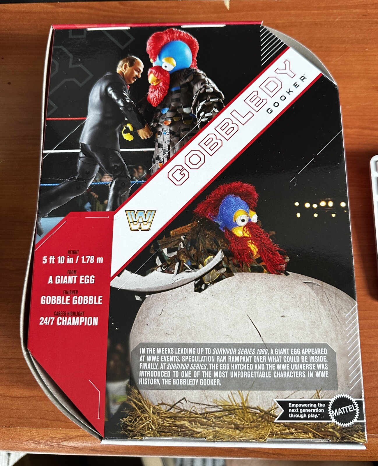 WWE Ultimate Edition Amazon Exclusive Gobbledy Gooker W Egg IN STOCK ...