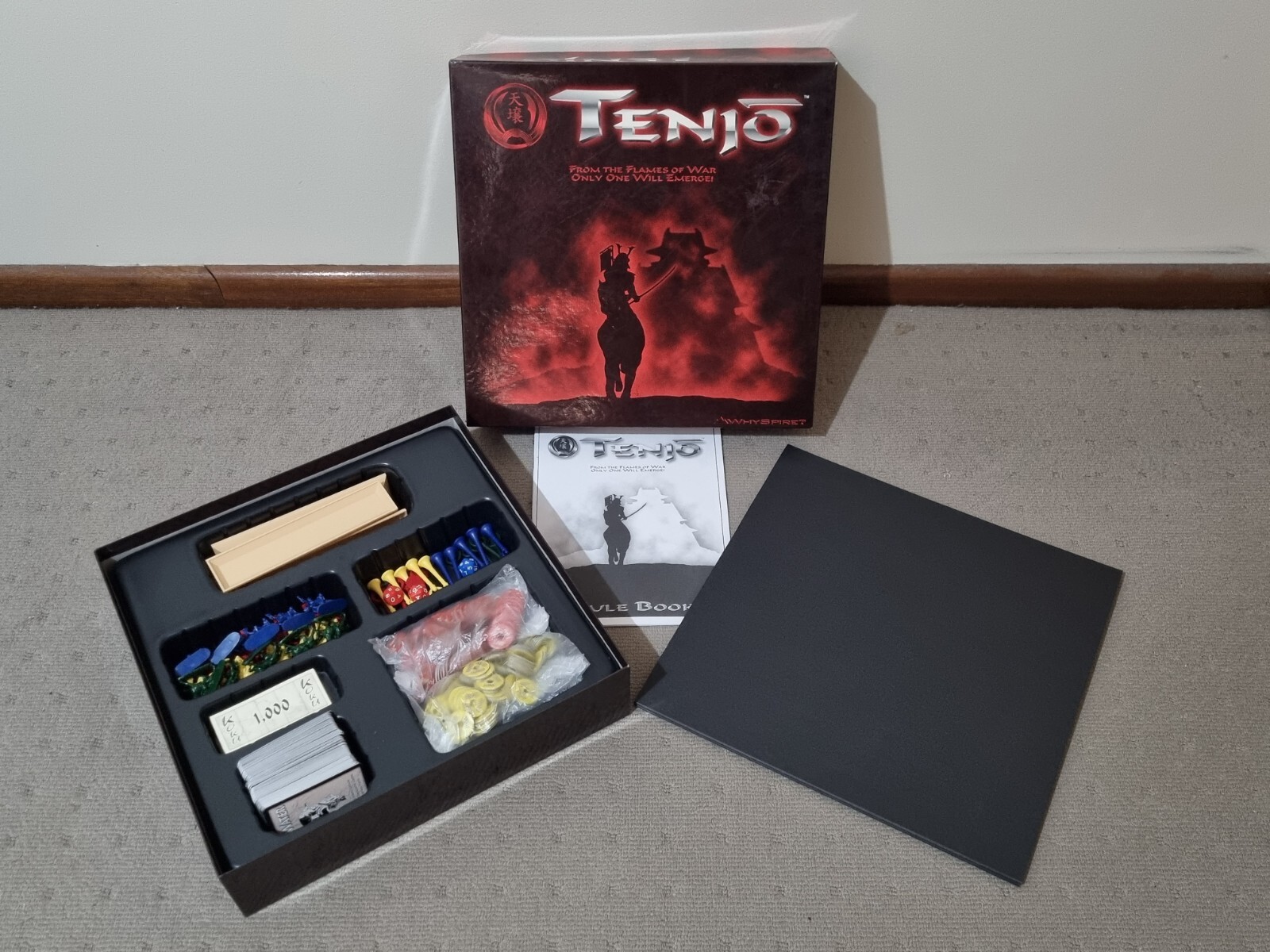 Tenjo (Samurai Warlord) Board Game Rare Whyspire 1999 | eBay Australia