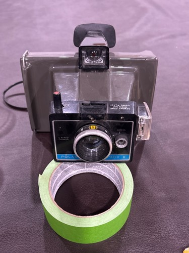 Vintage 1970s Polaroid ColorPack II 2 Instant Land Camera w/ Hand Strap ...