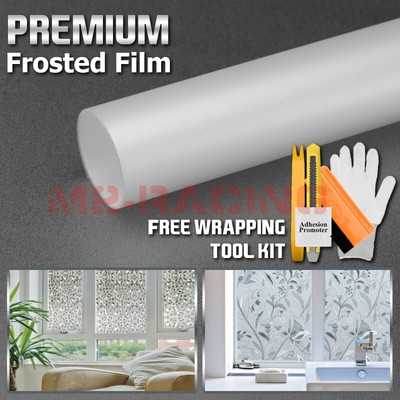 48"x84" Frosted Film Glass Home Bathroom Window Security Privacy ...