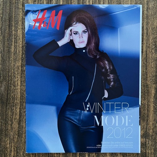 LANA DEL REY, Katalog Wintermode 2012, Faltcover, Doppelseite, NEU, DIN ...