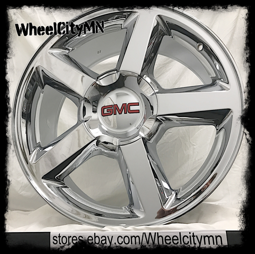 20 inch chrome Chevy Tahoe OE LTZ OE replica wheels GMC Sierra 1500 ...