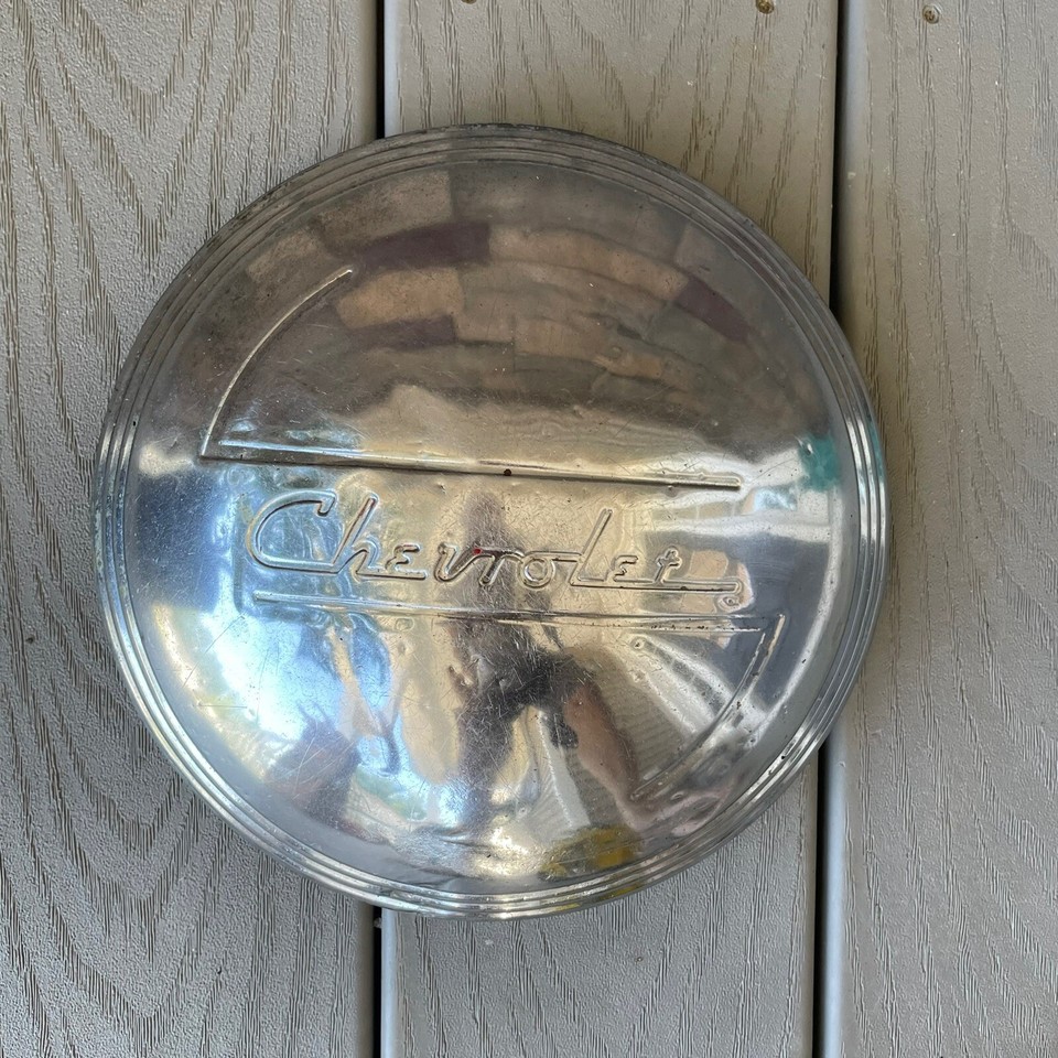 Vintage 1937 1938 Dog Dish Chevrolet Hubcap | eBay