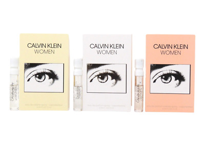 CALVIN KLEIN WOMEN EDT EDP INTENSE 1.2ml PERFUME SPRAY SAMPLES TRY ALL ...