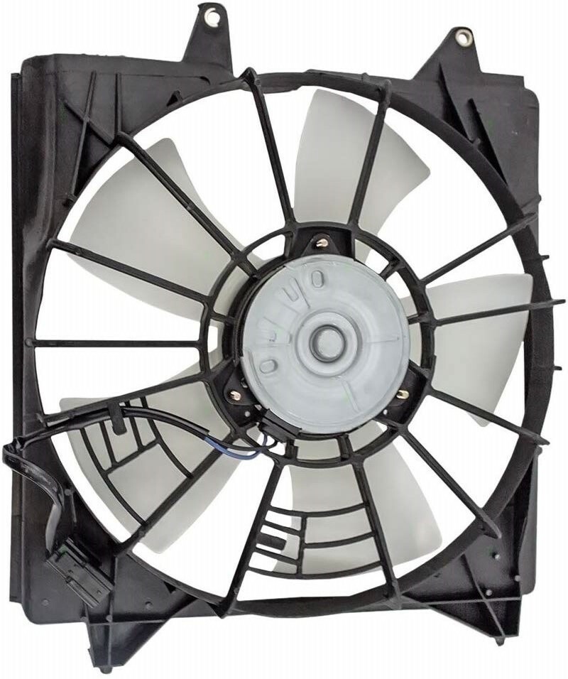 Radiator LEFT Driver Side Fan Assembly For 3.5L V6 Crosstour 10 11 12 ...