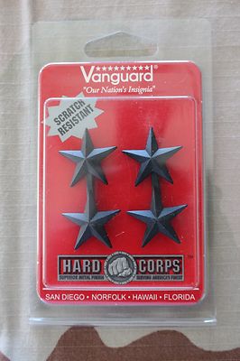 USAF US AIR FORCE O-8 MAJOR GENERAL SUBDUED JACKET COLLAR RANK INSIGNIA ...