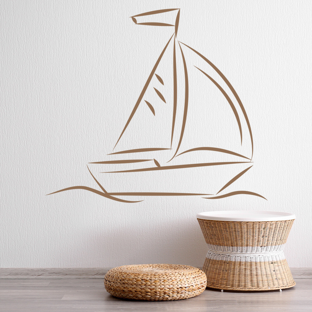 Sailboat Wall Decal
