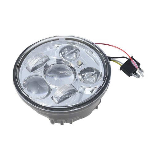 5.75" Headlight Turn signal Black LED 45W Fit For Harley Street 750 ...