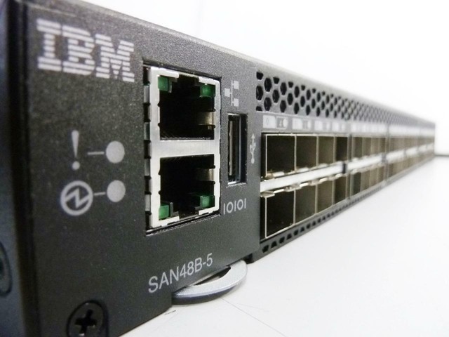 IBM San48b-5 2498-f48 16gb 48 Port Switch Same as Br6510 for sale ...
