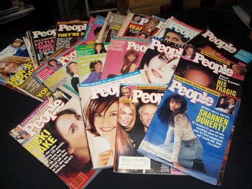 1970S-2000S PEOPLE MAGAZINE LOT OF 25 ISSUES - NICE CELEBRITY COVERS ...