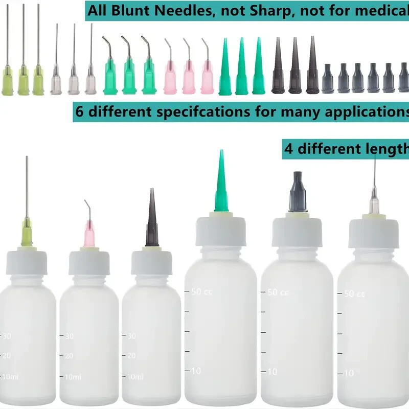 15pcs 1ml, 3ml, 5ml, Syringes And Blunt Needle Tip Bottles | eBay