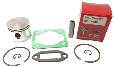 PISTON KIT FITS PIONEER P40, P41, P42, FARMSAW,FARMSAW II, CYLINDER ...