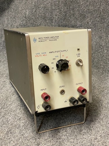 Hewlett Packard HP 467A HP467A Power Amplifier **TESTED GUARANTEED** | eBay