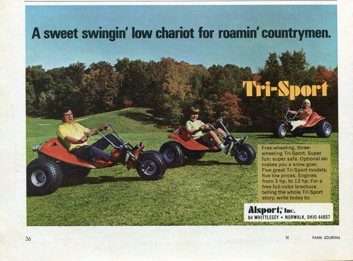 1972 Tri Sport 3 Wheeler