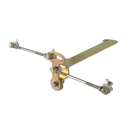 Dual Quad 2x4 Progressive Linkage Throttle Rod Kit For 1850 style ...