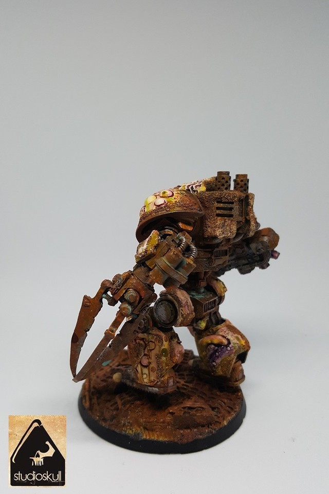 DEATH GUARD LEGION NURGLE CONTEMPTOR DREADNOUGHT CONVERSION | eBay