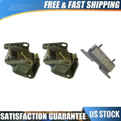 Engine&Trans Mount Set 3X AT/MT for 88-94 S10 BLAZER 4.3L 4WD 4Speed ...