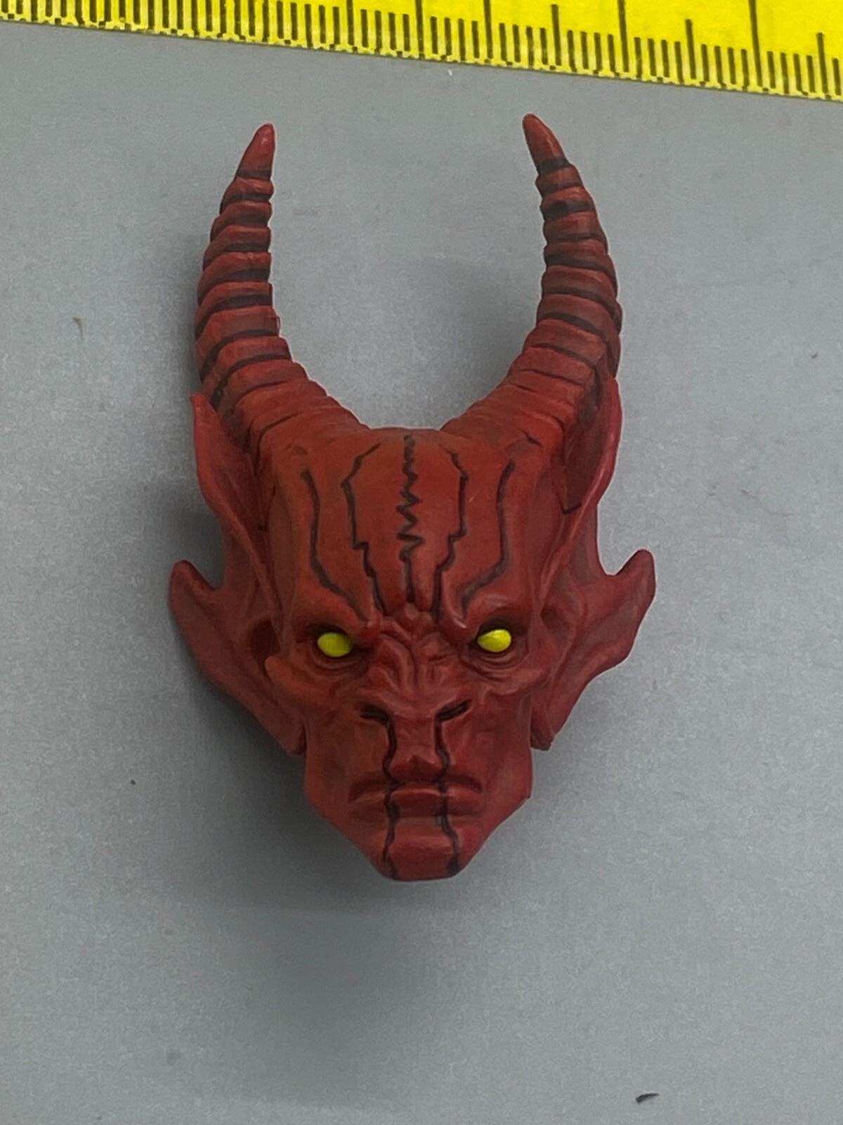 Demon Red Head Pack Helmet Figure Fodder Mythic Legions 1/12 6" All ...