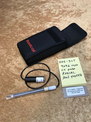 10X6-3CT 9096 CT Probe Accu GOLD Detector Unfors Raysafe Radcal xray ...