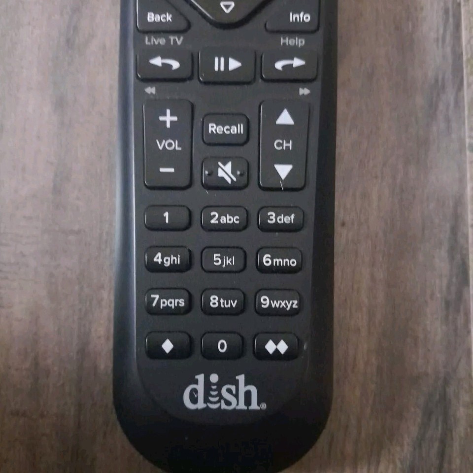 Authentic Dish Network 54.0 Satellite Receiver Remote Control Wally ...