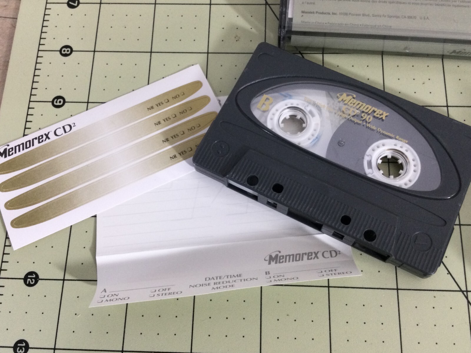 Lot of 8 Vintage MEMOREX CD2 90 Type II High Bias - High Output Cassette Tape | eBay