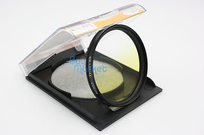 SALE 58mm Graduated Gradual Yellow Color filter for DSLR | eBay