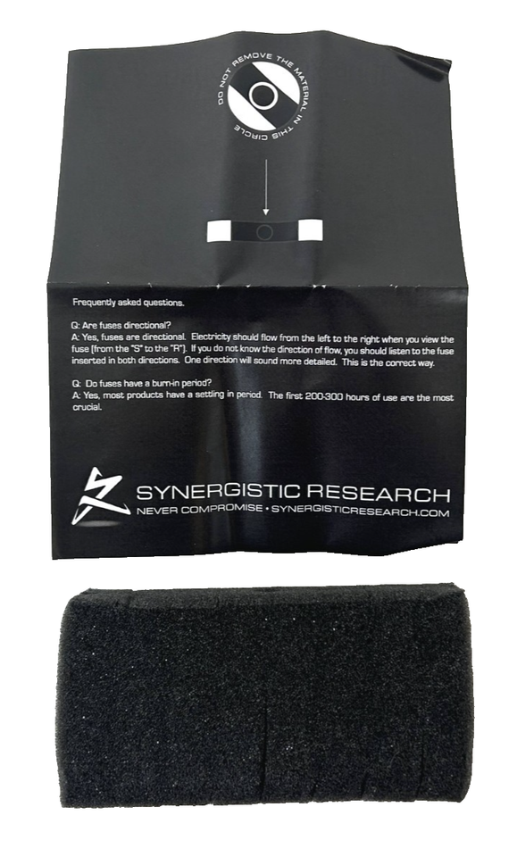 Synergistic Research Purple Fuse T 1.25A 250V 5mm x 20mm Slo-blow ...
