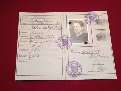 Original WW2 German Kennkarte Idenity Document with Photo ...