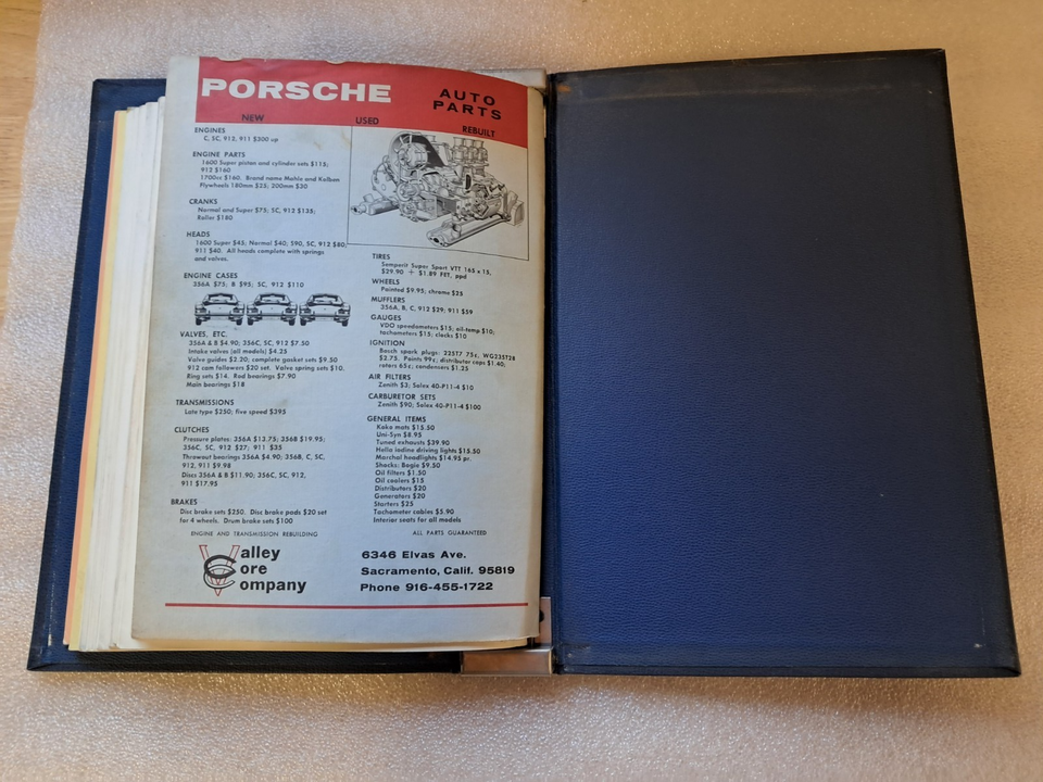 Lot of 103 Porsche Panorama Vintage Magazine with Binders 1966-1974 911 ...