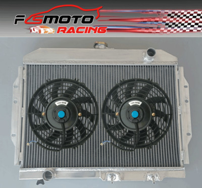 Aluminum Radiator+Fans For AMC AMX Ambassador/Gremlin/Javelin Matador ...