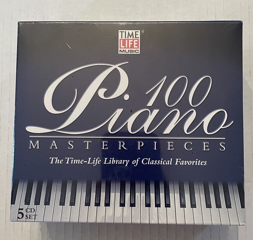 Time Life Music 100 Piano Masterpieces 5 CD Set Classical Favorites ...