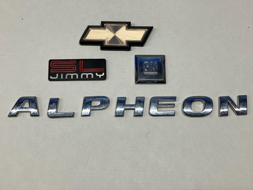Chevrolet Chevy GM Jimmy Alpheon Badge Emblems | eBay