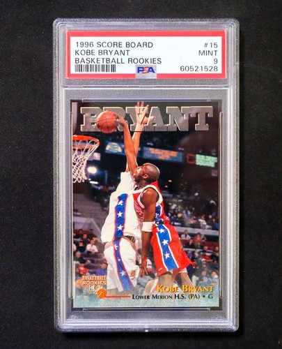 1996 Score Board - Kobe Bryant - Rookie PSA 9 Mint | eBay