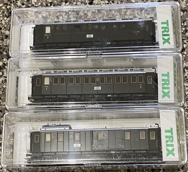 Vintage TRIX HO #23325 Passenger Personenwag Rare Made In Germany Model ...