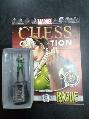 MARVEL Chess Collection ROGUE #40 Figure & Magazine | eBay Australia