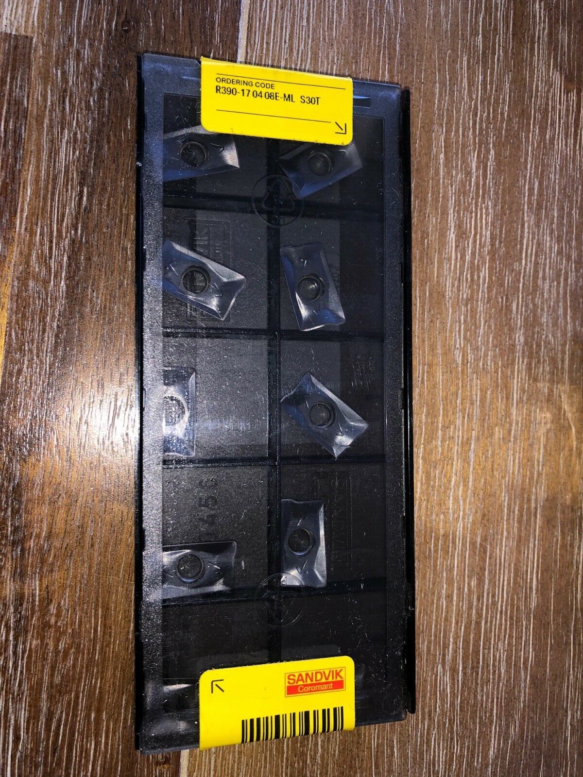 SANDVIK CARBIDE INSERTS QUANTITY 10 R390 17 04 08E ML 530T | eBay