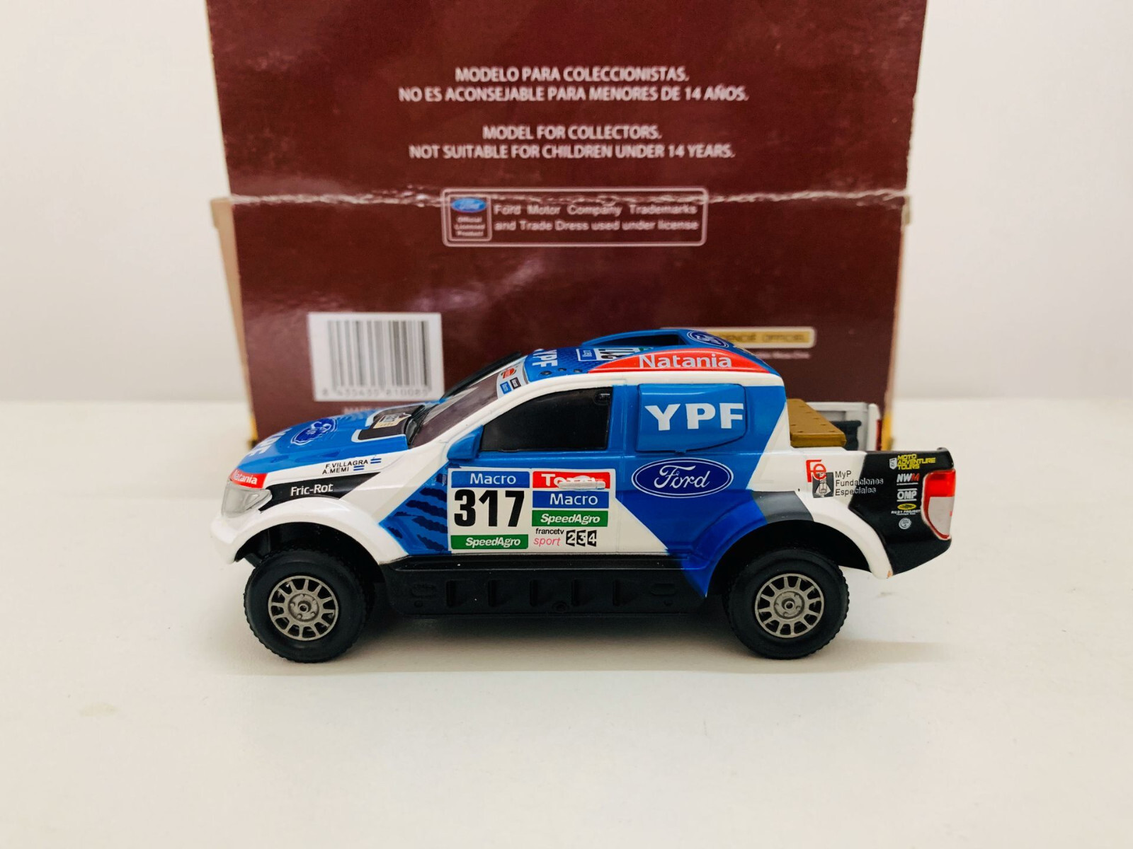 Dakar Ford Ranger Racing 2015 #317 1:43 Scale Die-Cast Model Car New in ...