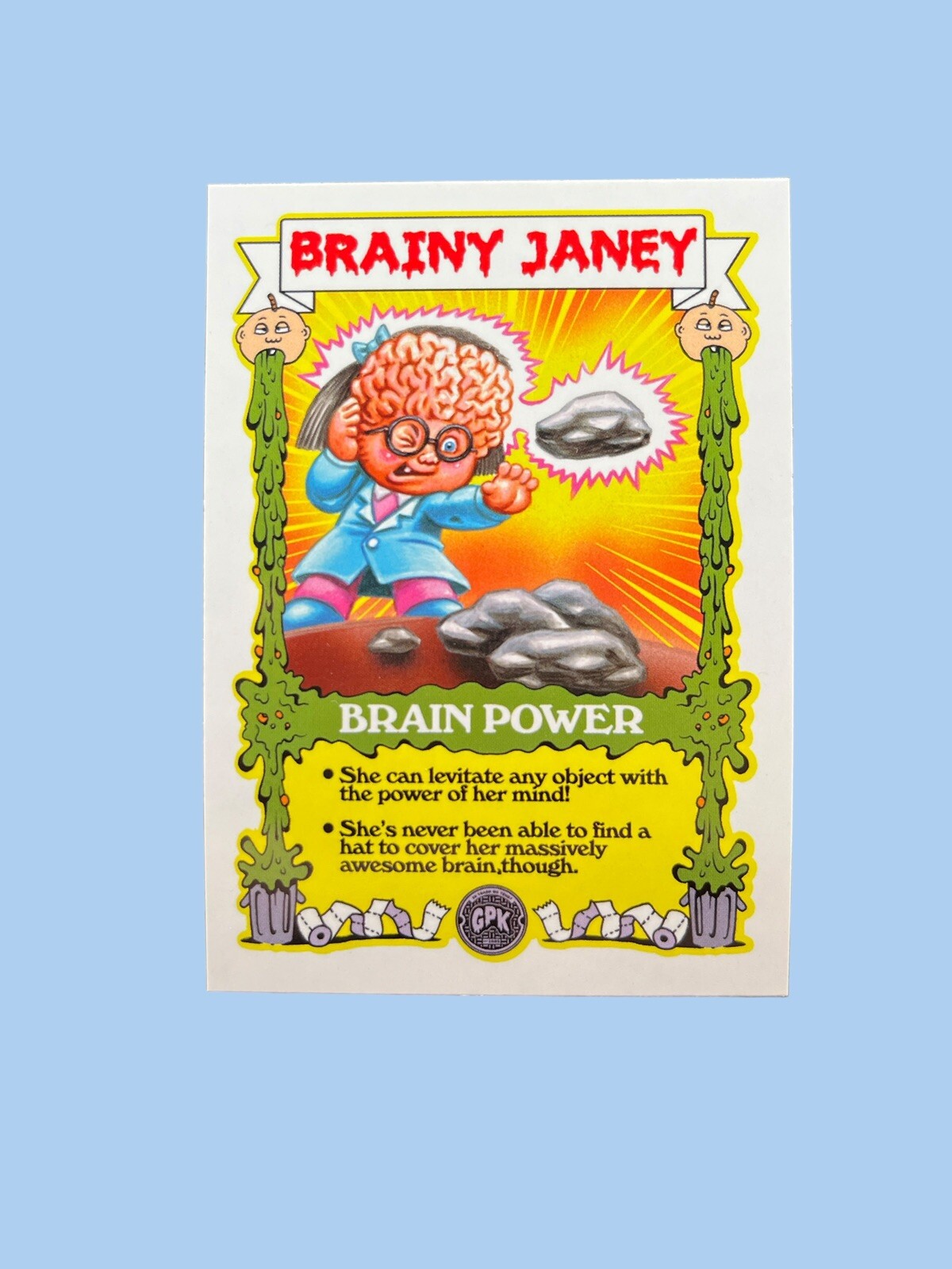 2024 Garbage Pail Kids Series 1 Kids at Play #TCG-1 Brainy Janey | eBay