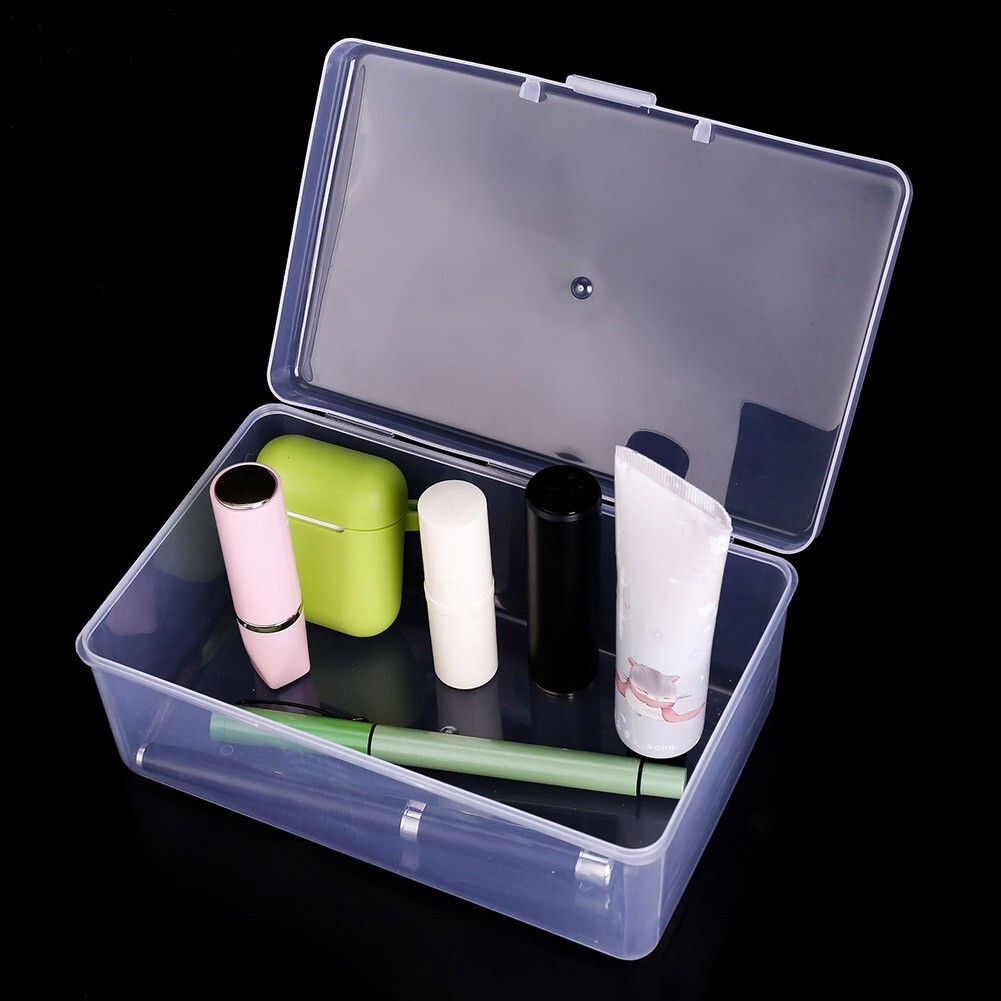 Durable Locking Plastic Storage Box for Organizing Cosmetics and ...