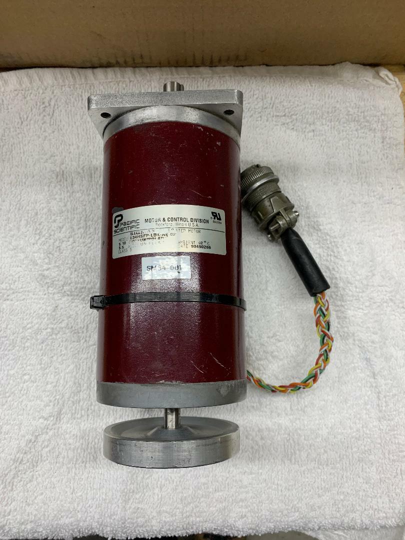 Pacific Scientific, USED, Sigmax 1.8 Step Motor, Model E34HSFP-LDK-NS ...