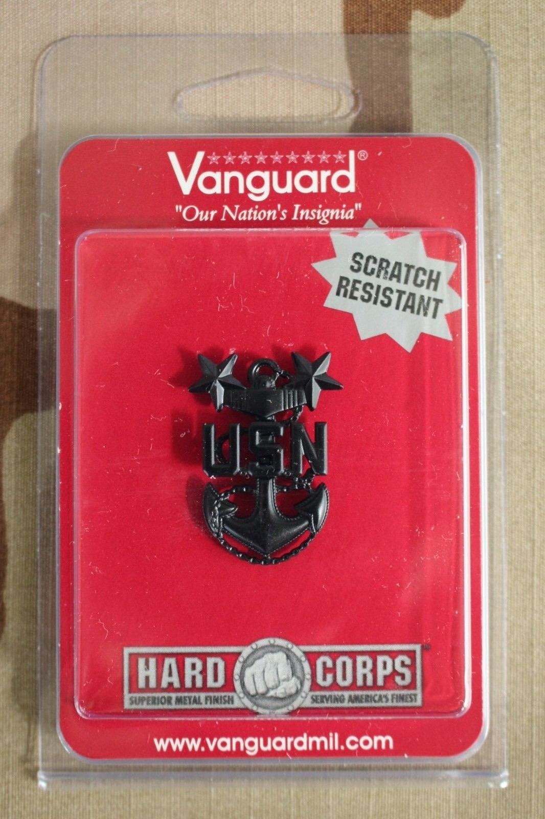 USN US NAVY ALL RATES E-9 MCPO 8 POINT COVER BADGE DEVICE SUBDUED FULL ...