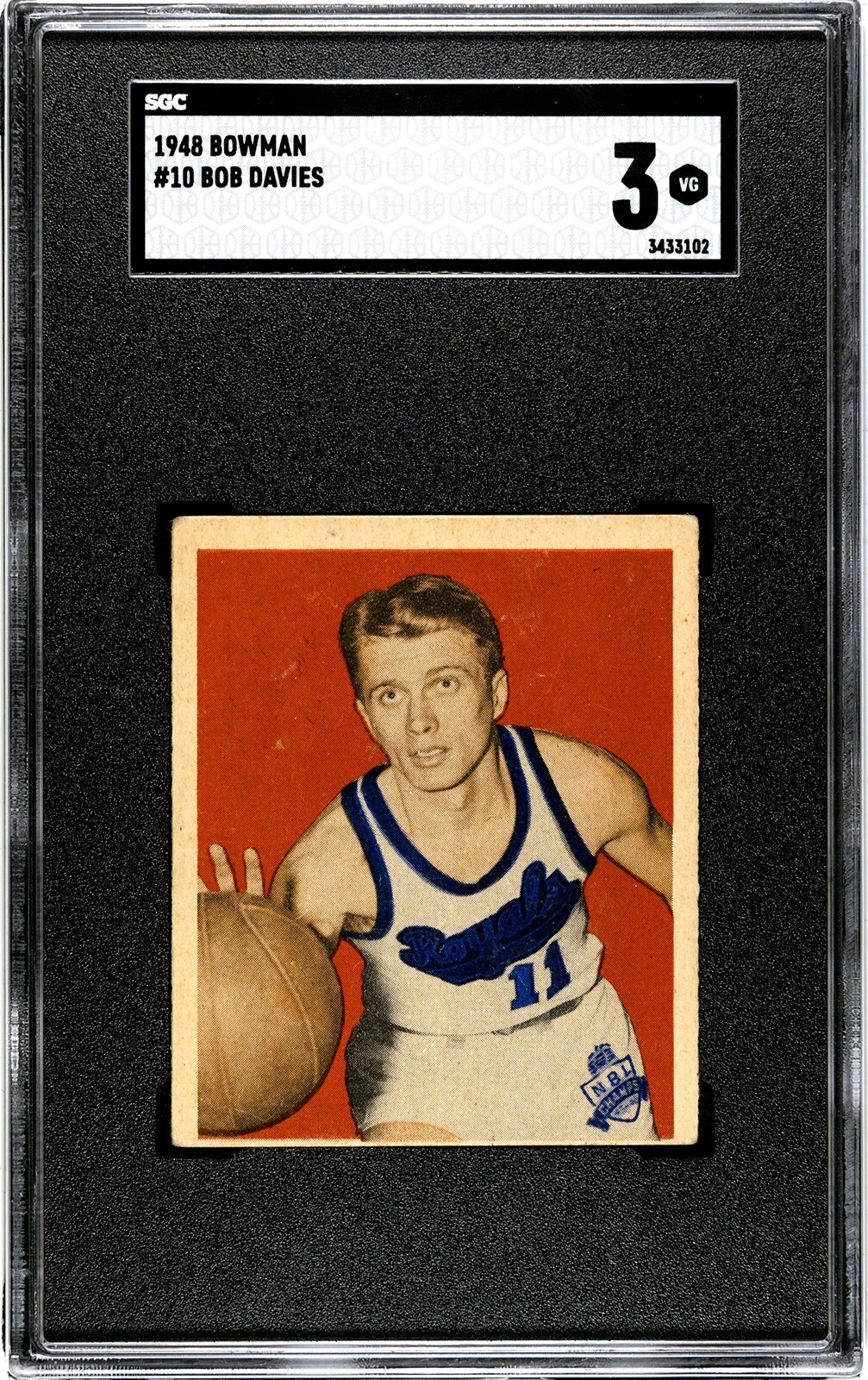 1948 Bowman - #10 Bob Davies (RC) for sale online | eBay