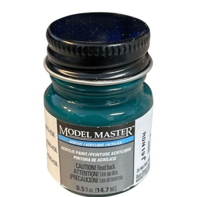 Model Master Acrylic Paint Dark Pearl Green #4670 (1/2 fl. oz.) NEW ...
