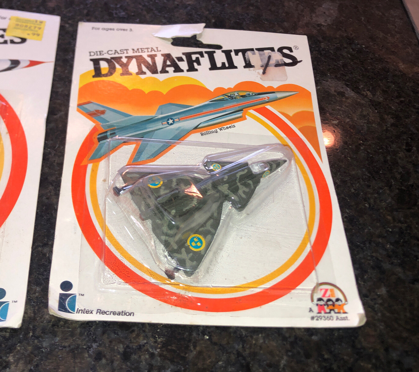 Lot 3 Intex Recreation Dyna-Flites Die Cast Metal Planes Blue Angels ...