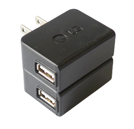 LOT of 2 OEM LG TRAVEL ADAPTER USB WALL CHARGER STA-U17WD 5.1V 0.7A | eBay