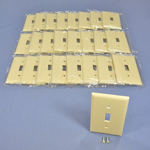 Cooper 2134V Ivory 1-Gang Toggle Switch Thermoset Wallplate Plastic ...